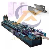 China Size adjustment 80-300mm CZ purlin roll forming machine for steel structure houses for sale