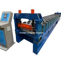 China FLOOR DECK ROLL FORMING MACHINE METAL DECK ROLL FORMING MACHINE for sale