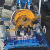 China Hydraulic Cutting Roll Forming Machine For Solar Structure 10-23m/min for sale
