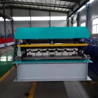 China Metal Color Steel Ibr Trapezoidal Wall Sheets And Roof Panel Roll Forming Machine for sale