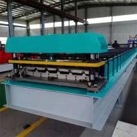 China Metal Color Steel Ibr Trapezoidal Wall Sheets And Roof Panel Roll Forming Machine for sale