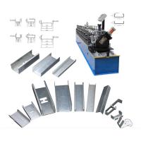 China Drywall Channel 415V Stud And Track Machine 45-50m/min fast speed for sale