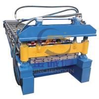 China Full Automatic Color Steel IBR 686 Roof Panel Roll Forming Machine PLC Control for sale