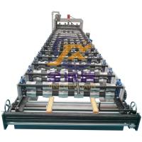 China PLC Control Color Glazed Tile Roll Forming Machine Hydraulic Cutting Long Service for sale