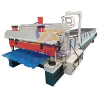 China 5.5kW Glazed Tile Making Machine Low Noise PLC And Converter Controlling System for sale