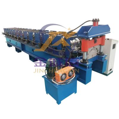 China 380V 50Hz Ridge Cap Roll Forming Machine Siemens PLC Control Full Automatic for sale