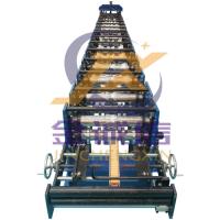 China 380V 50Hz Ridge Cap Roll Forming Machine Siemens PLC Control Full Automatic for sale