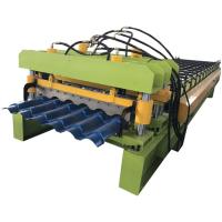 China Color steel glazed tile making machine price fully automatic 0.3-0.8mm thickness for sale