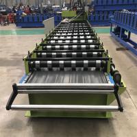 China Fully automatic glazed tile cold roll forming machine step tile making machine for sale