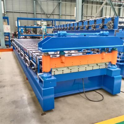 China 1200mm 1220mm Metal Color Steel IBR 6 Rib Roof Wall Panel Roll Forming Machine for sale