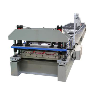 China Color Pre Painted Steel 5 Rib Type Metal Ibr Wall Roof Panel Roll Forming Machine Factory Price for sale