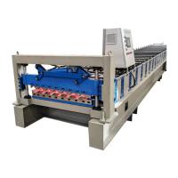 China High speed manufacture iron steel corrugated sheet roll forming machine for Construction Material for sale