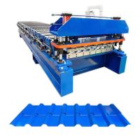 China PPGI GI PPGL GL Profile Roll Forming Machine Automatic for Roof Panel for sale