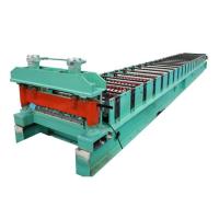 China Roof wall panel corrugated sheet roll forming machine high speed 0.3-0.8mm 30m/min for sale