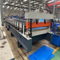 China High speed 30m/min corrugated steel panel roll forming machine corrygated tile making machine for sale
