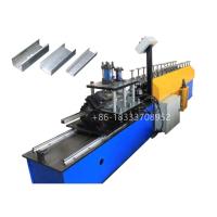 China STUD AND TRACK MACHINE U CHANNEL ROLL FORMING MACHINE for furring channel for sale