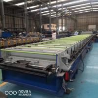 China JCX Roof Sheet Making Machine 15m/Min Roof Tile Roll Forming Machine for sale