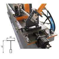 China Suspended ceiling framing tee grid LIGHT KEEL ROLL FORMING MACHINE CEILING CHANNEL ROLL FORMING MACHINE for sale
