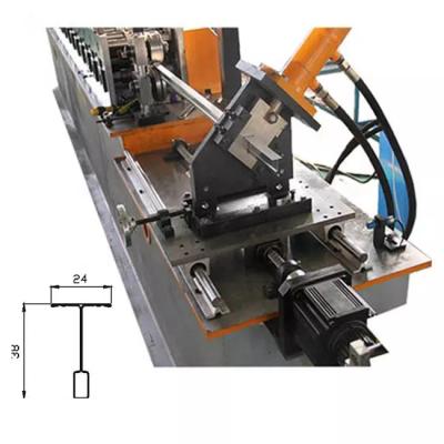 China Suspended ceiling framing tee grid LIGHT KEEL ROLL FORMING MACHINE CEILING CHANNEL ROLL FORMING MACHINE for sale