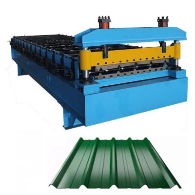 China 380V  Roof Panel Roll Forming Machine Trapezoidal Ibr Roof Machine for sale