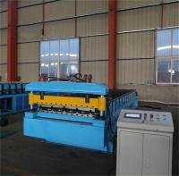 China 380V  Roof Panel Roll Forming Machine Trapezoidal Ibr Roof Machine for sale