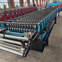 China PLC System Corrugated Sheet Roll Forming Machine High Speed 0.3mm-0.8mm for sale