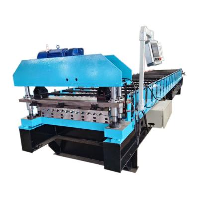 China panel Corrugated Iron Roofing Sheet Making Machine High Speed 15-20m/Min for sale