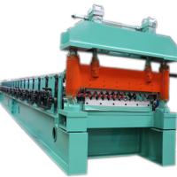 China Color Steel Corrugated Sheet Metal Machine PLC Control Hydraulic Station for sale