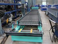 China Color Steel Corrugated Sheet Metal Machine PLC Control Hydraulic Station for sale
