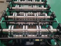 China 0.8mm-1.5mm Floor Decking Roll Forming Machine galvanized High Speed for sale