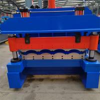 China Automatic Color Steel Roof Panel Glazed Tiles Sheets Making Roll Forming Machine for sale