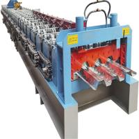 China 5kw Floor Deck Forming Machine For Roof Construction Material for sale