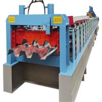 China 5kw Floor Deck Forming Machine For Roof Construction Material for sale