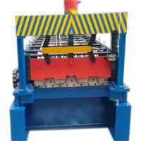 China 5kw Floor Decking Roll Forming Machine 10-15m/min Roofing Metal Forming Machine for sale