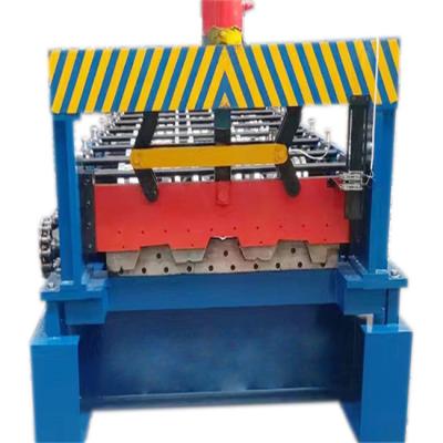 China 5kw Floor Decking Roll Forming Machine 10-15m/min Roofing Metal Forming Machine for sale