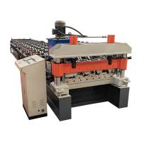 China PLC Steel Deck Roll Forming Machine 20m/min High Speed Floor Decking Machine for sale