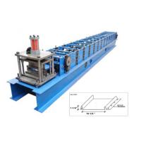 China Snap Lock Self Lock Standing Seam Roof Roll Forming Machine 2.2KW for sale