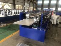 China Snap Lock Self Lock Standing Seam Roof Roll Forming Machine 2.2KW for sale
