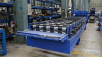China Color Steel Metal Glazed Tile Sheets Roll Forming Making Machine For 0.3mm-0.8mm Roof Panel for sale