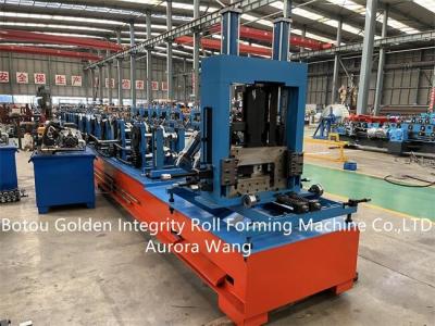 China Width 80-300mm Channel Making Machine Building Construction CZ Purlin Roll Former for sale