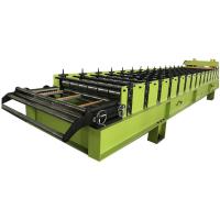 China CE Glazed Tile Roll Forming Machine Color Steel Metal Roof Tile Machine for sale