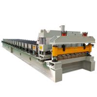 China 4kw Glazed Tile Roll Forming Machine For Construction Material Roof Sheets for sale