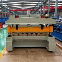 China 4kw Glazed Tile Roll Forming Machine For Construction Material Roof Sheets for sale