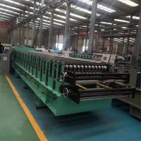 China High Speed Double Layer Roll Forming Machine Steel And Galvanized Material for sale