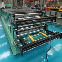 China Metal Double Layer Wall Panel Roll Forming Machine 0.3-0.8mm Thickness for sale