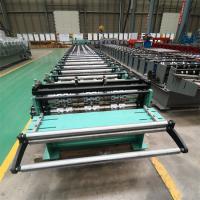 China High Speed Steel Floor Deck Machine 0.8-1.5mm Thickness Customized Shape for sale
