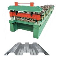 China High Speed Steel Floor Deck Machine 0.8-1.5mm Thickness Customized Shape for sale