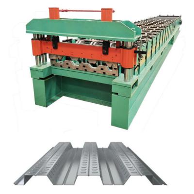 China High Speed Steel Floor Deck Machine 0.8-1.5mm Thickness Customized Shape for sale