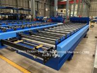 China JCX Glazed Tile Cold Roll Forming Machine Aluminium Delta PLC Control for sale