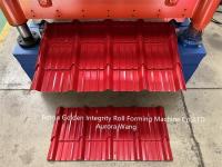 China Glazed Corrugated Roofing Machine 5.5KW Metal Sheet Cold Roll Forming Machine for sale